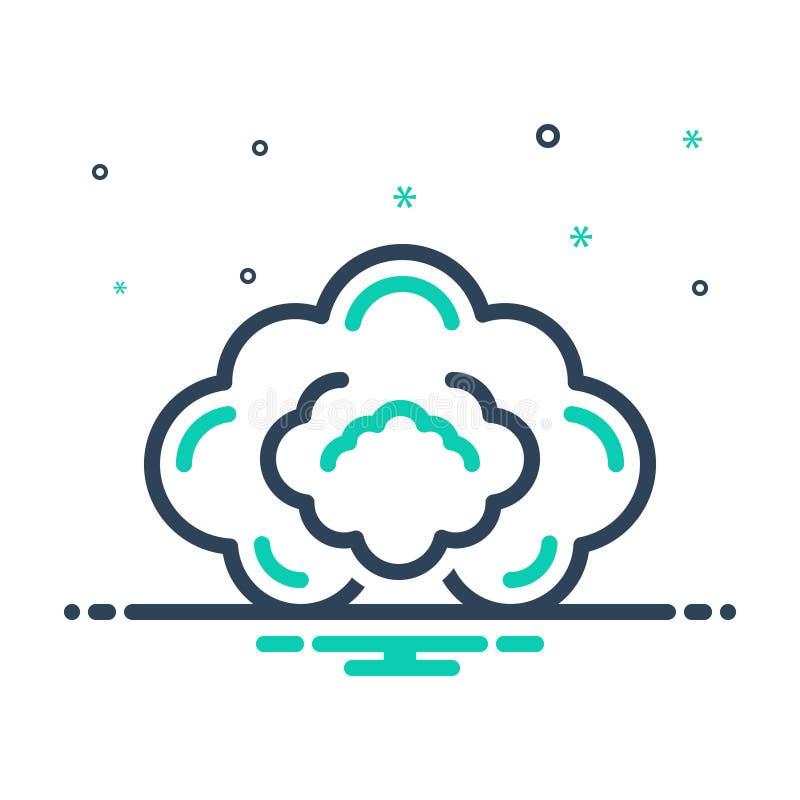 Mix Icon for Smoke, Fume and Smog Stock Vector - Illustration of ...