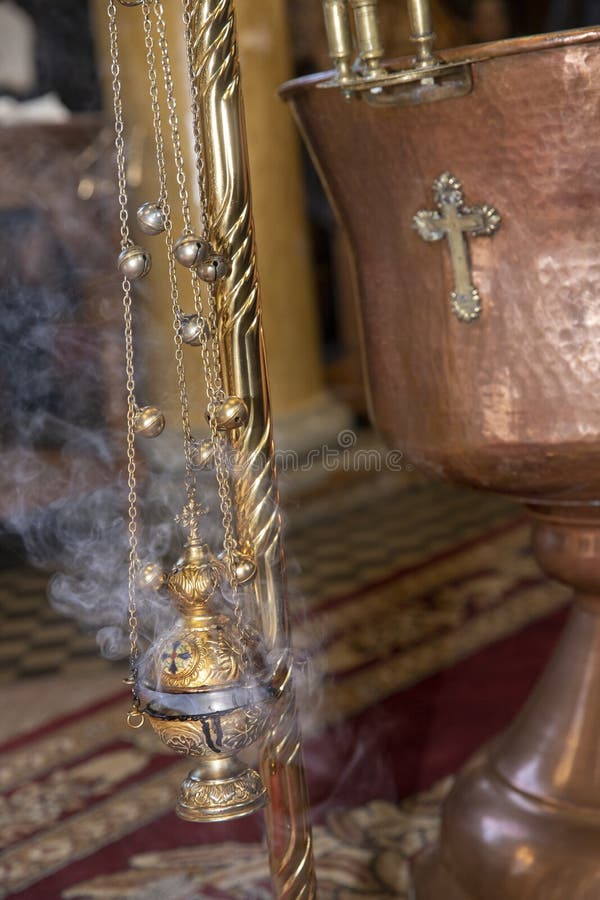 Smoke inside the church stock photo. Image of inside - 177056804
