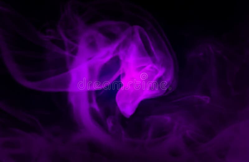 Purple Smoke on the Floor. Isolated Texture Overlays Background. Stock ...