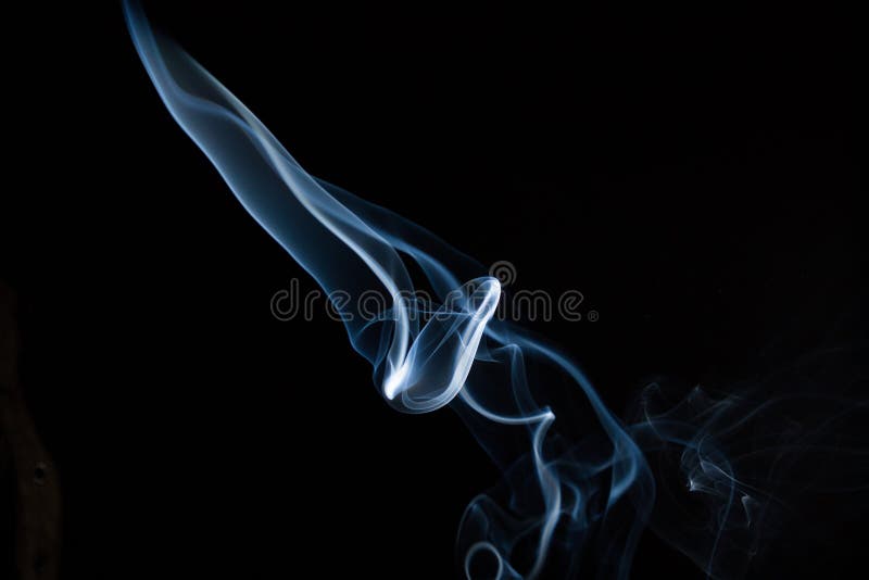 Smoke knife stock photo. Image of black, insence, blade - 85330608