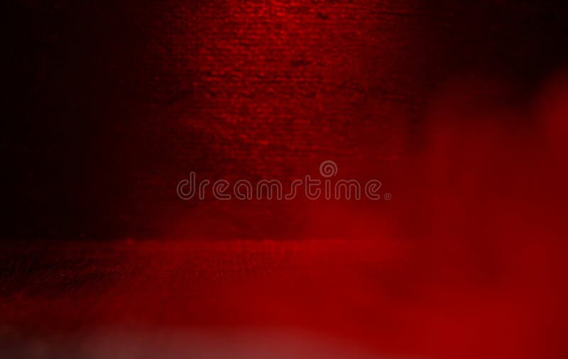 Smoke and Light Scene, Red Black Background Stock Image - Image of ...