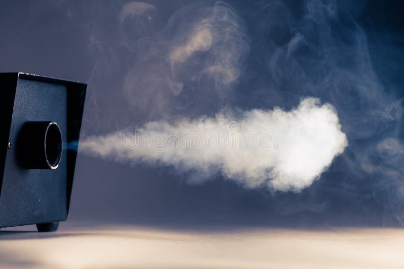 Smoke machine in action stock photo. Image of nature - 30017576