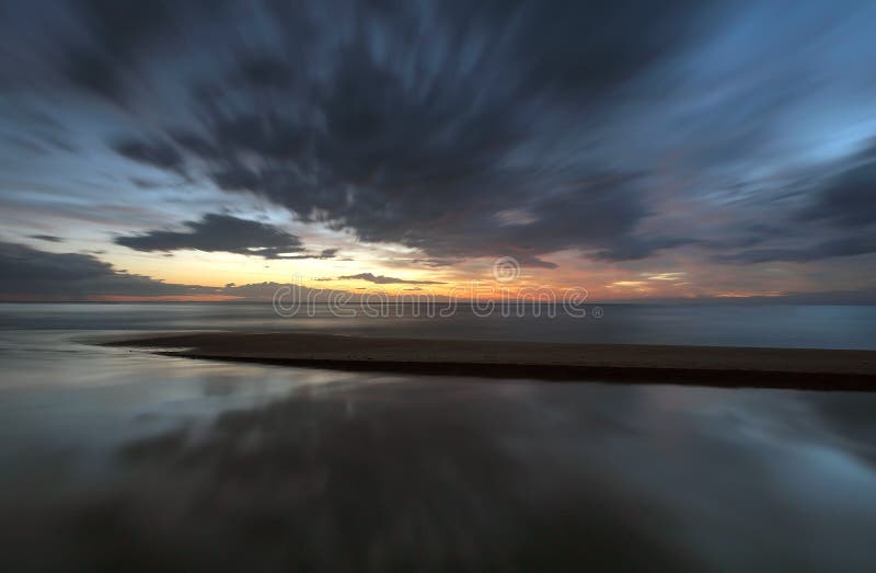 Smoke over the water stock image. Image of mountain, collins - 38199511