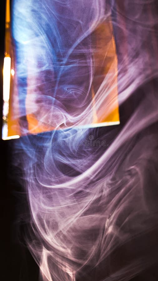 Smoke Pattern with Blue and Purple Color Stock Image - Image of smoke ...
