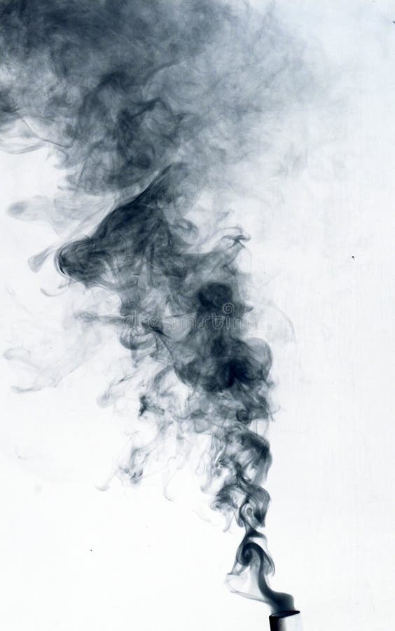 Smoke stock photo. Image of negative, turbulent, flow - 42592010