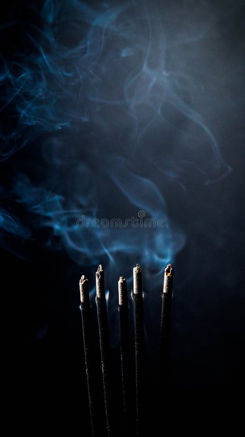 Smoke stock photo. Image of perfume, room, sticks, dark - 96006158