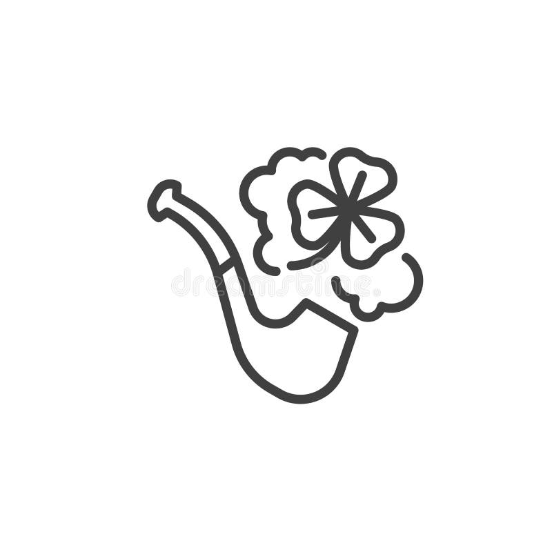 Shamrock Outline Stock Illustrations – 3,247 Shamrock Outline Stock ...