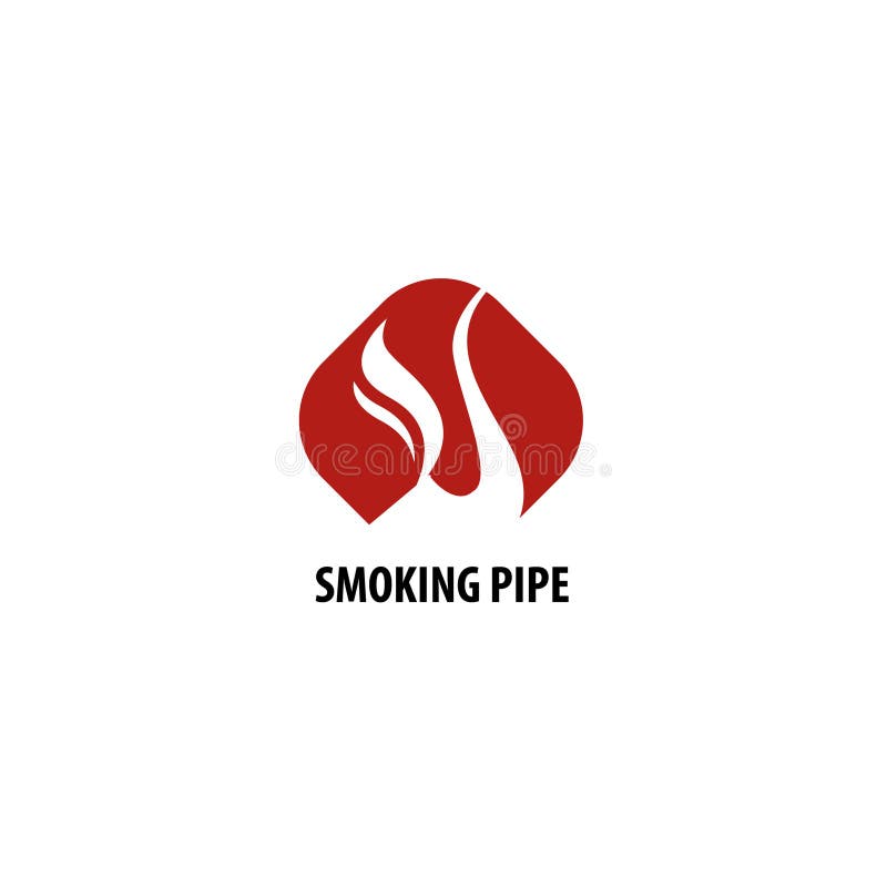 Smoke Pipe Logo Images Illustration Design Stock Illustration ...