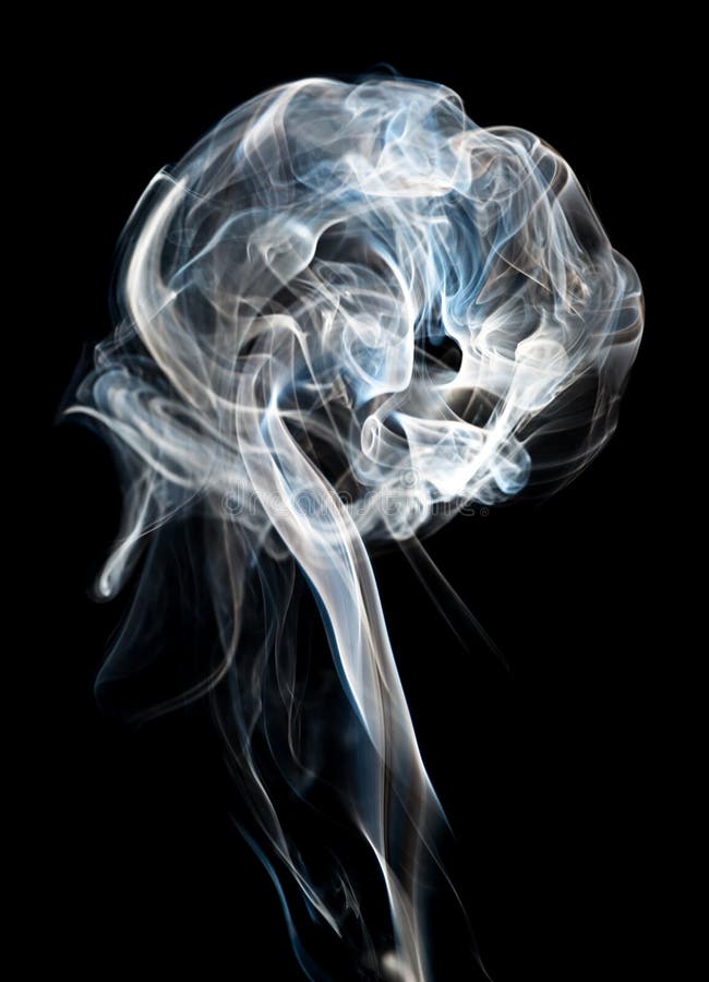 Fading in smoke stock image. Image of design, isolated - 8942685