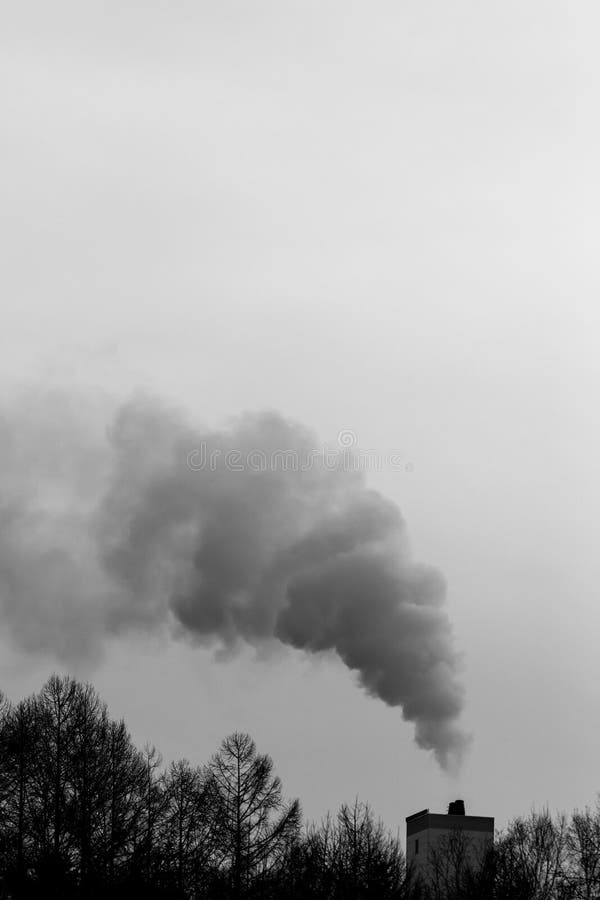 Smoke Pollution from Factory Stock Photo - Image of white, fumes: 111200968