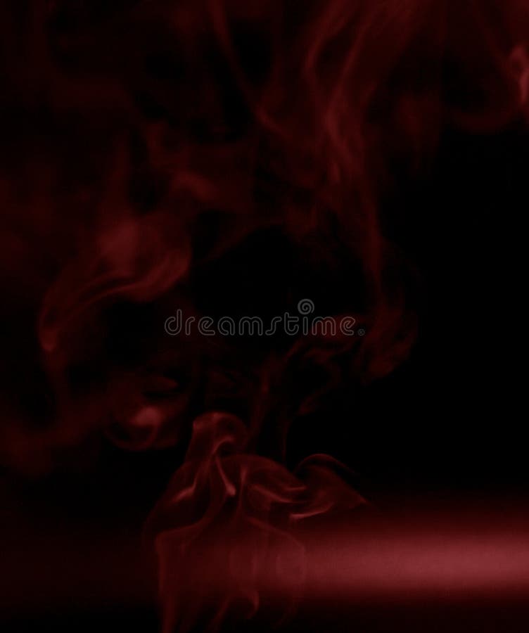 Smoke Rising in the Dark stock image. Image of burn - 151461643