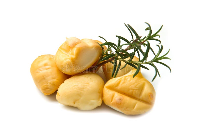 Scamorza, Typical Italian Smoked Cheese Stock Photo - Image of smoked ...