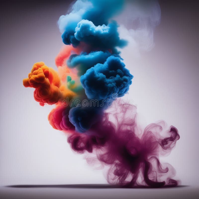 Smoke in the Shape of the Cloud of the Rainbow. Smoke in the Shape of ...