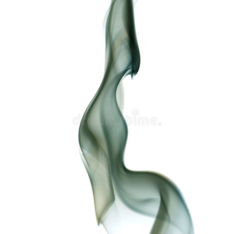 Smoke Shapes on White Background Stock Illustration - Illustration of ...