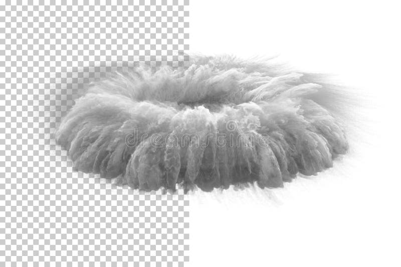 Fire Shockwave on Transparent Background Stock Image - Illustration of ...