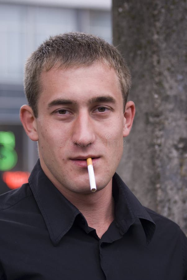 Smoke And Smile Picture. Image: 3504617