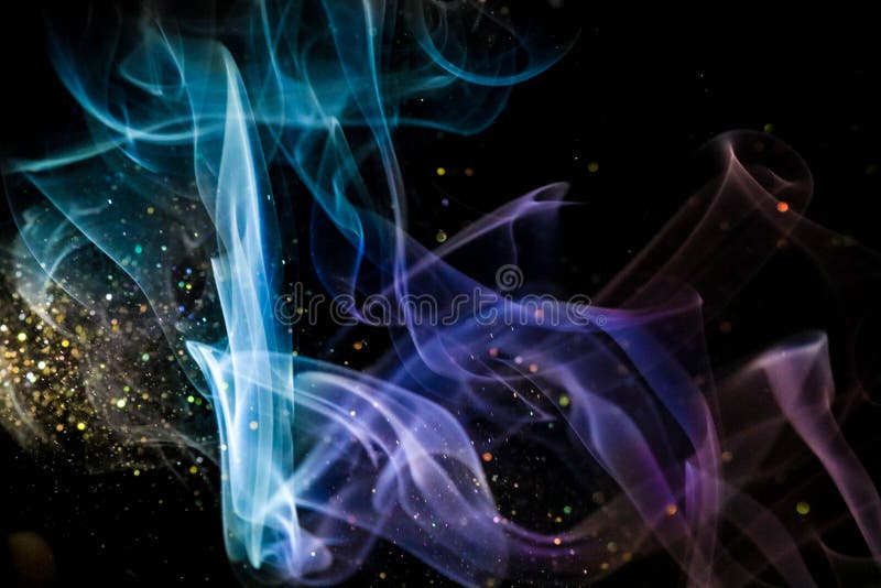 Smoke stock image. Image of magic, colored, black, colour - 124071287