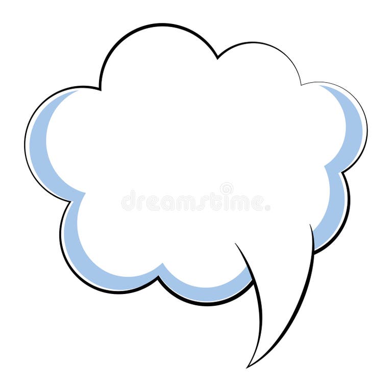 Smoke speech bubble stock vector. Illustration of bubble - 242198897
