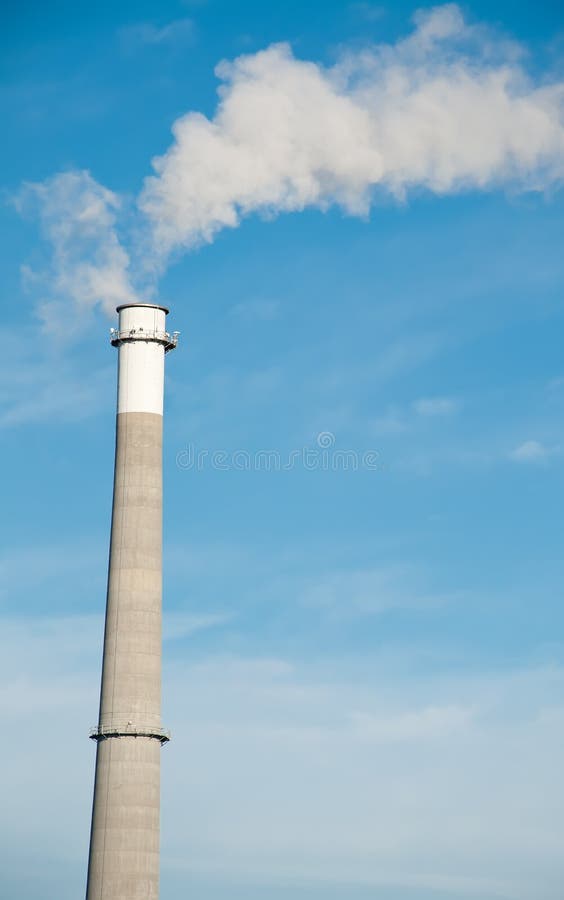 Smoke Stack stock photo. Image of house, dust, industry - 24218652