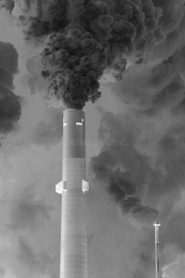 Smoke stack stock image. Image of industry, quality, stack - 4224915