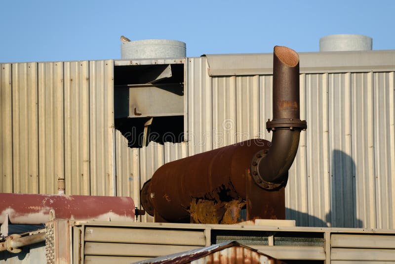 Smoke Stack Exhaust stock photo. Image of gulf, industry - 223011062