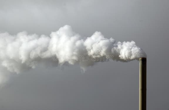 Smoke stack pollution stock photo. Image of atmosphere - 5095270
