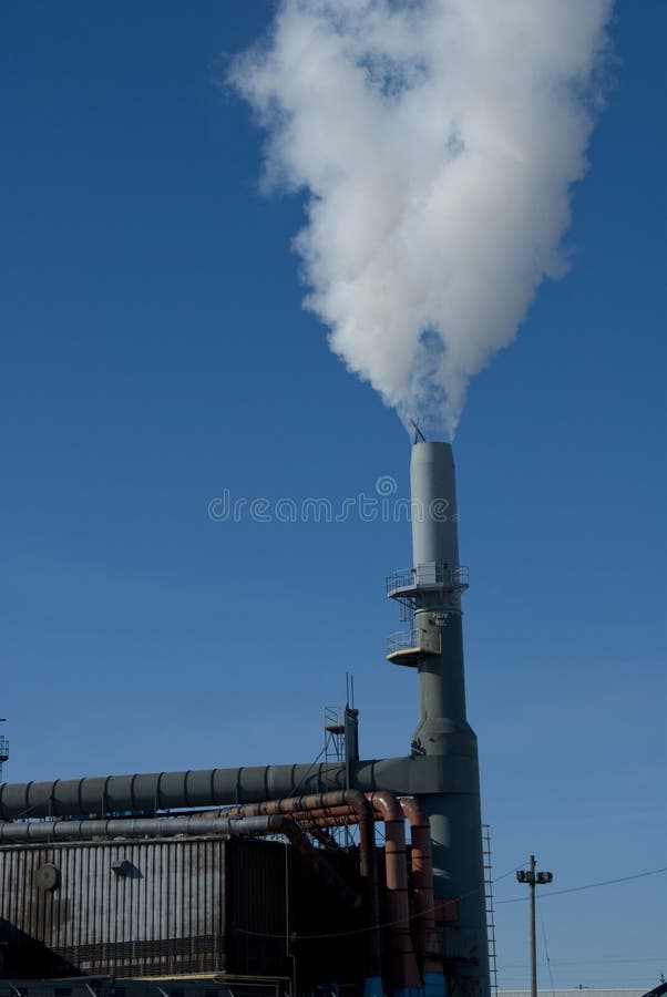 Smoke Stack pollution stock image. Image of stack, environment - 8180713