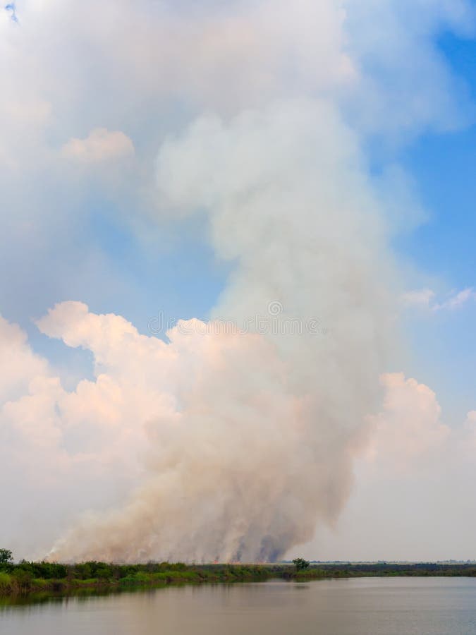 Smoke Stack stock photo. Image of isle, fire, building - 115128016