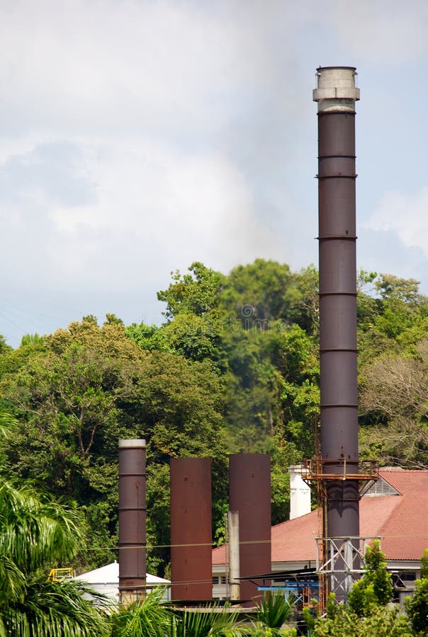 Smoke stacks stock image. Image of smoke, white, industry - 38085483