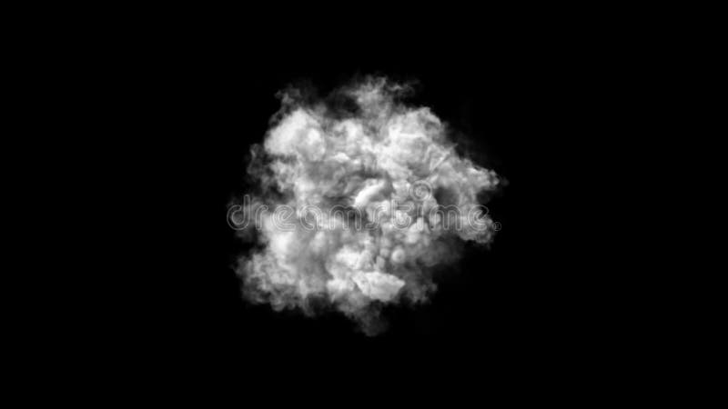 Smoke, Steam Explosion or Puff Stock Photo - Image of organic ...