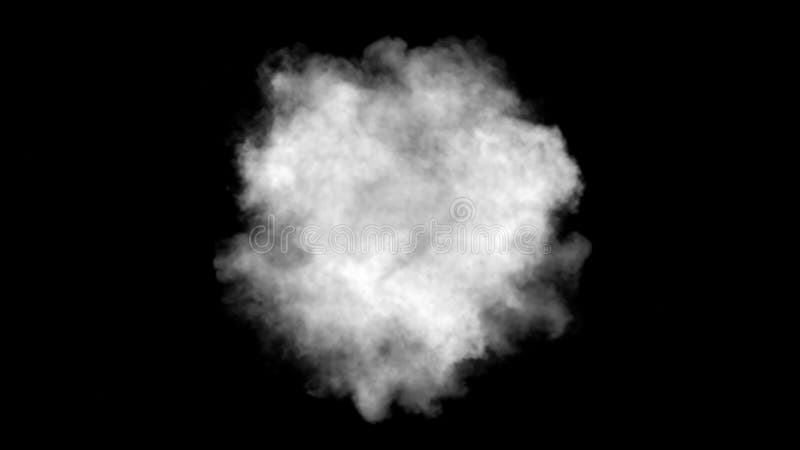 Smoke, Steam Explosion or Puff Stock Photo - Image of mystery, flow ...