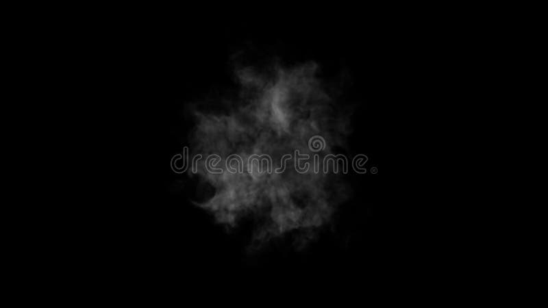 Smoke, Steam Explosion or Puff Stock Illustration - Illustration of ...