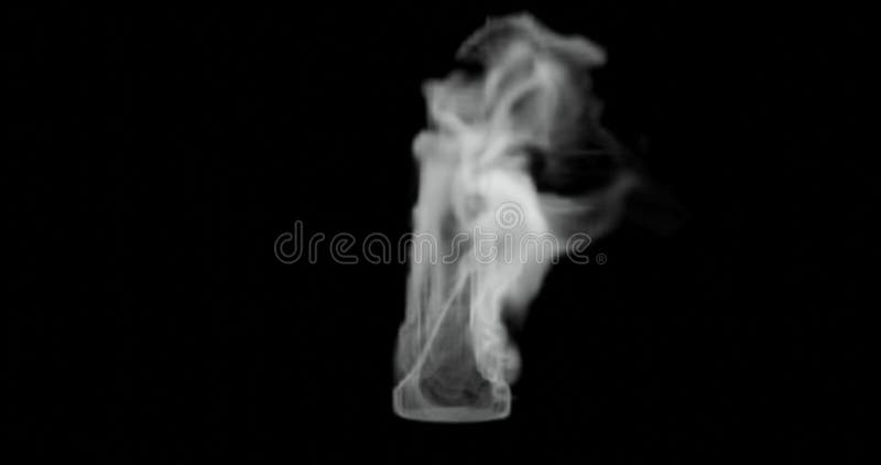 Smoke or Steam for Food, Hot Surface Effect for Video Overlay Stock ...