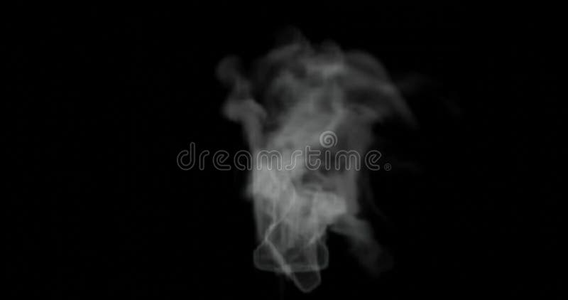 Smoke or Steam for Food, Hot Surface Effect for Video Overlay Stock ...