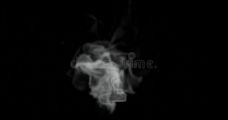 Smoke or Steam for Hot Food or High Temperature Effects Stock Video ...
