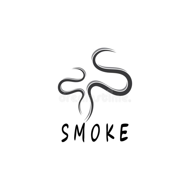 Smoke Steam Logo Vector Template Illustration Stock Illustration ...