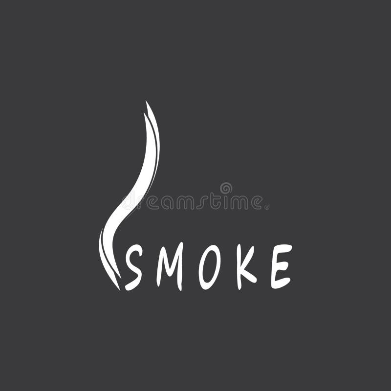 Smoke Steam Logo Vector Template Illustration Stock Illustration ...