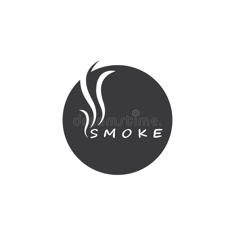 Smoke Steam Logo Vector Template Illustration Stock Vector ...