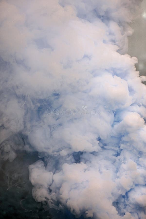 Smoke Texture Background . Blue Smoke Barrel Backdrop Stock Photo ...