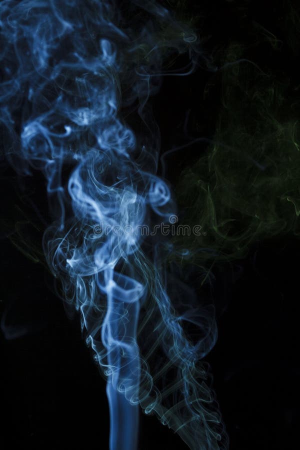 Colored smoke trails stock image. Image of smooth, green - 107103867