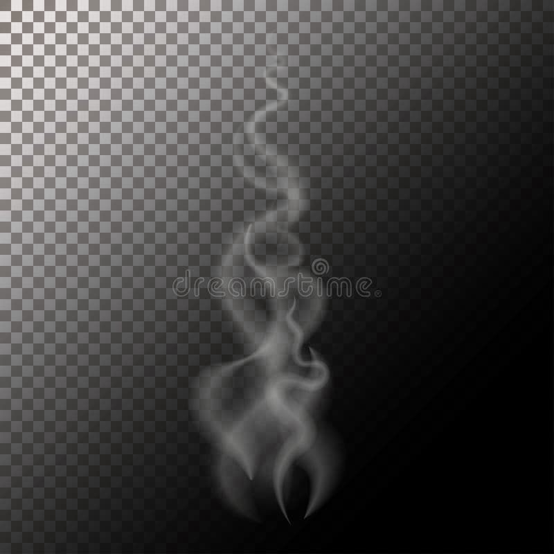 Realistic Smoke Effect for Bbq and Hot Food Stock Vector - Illustration ...