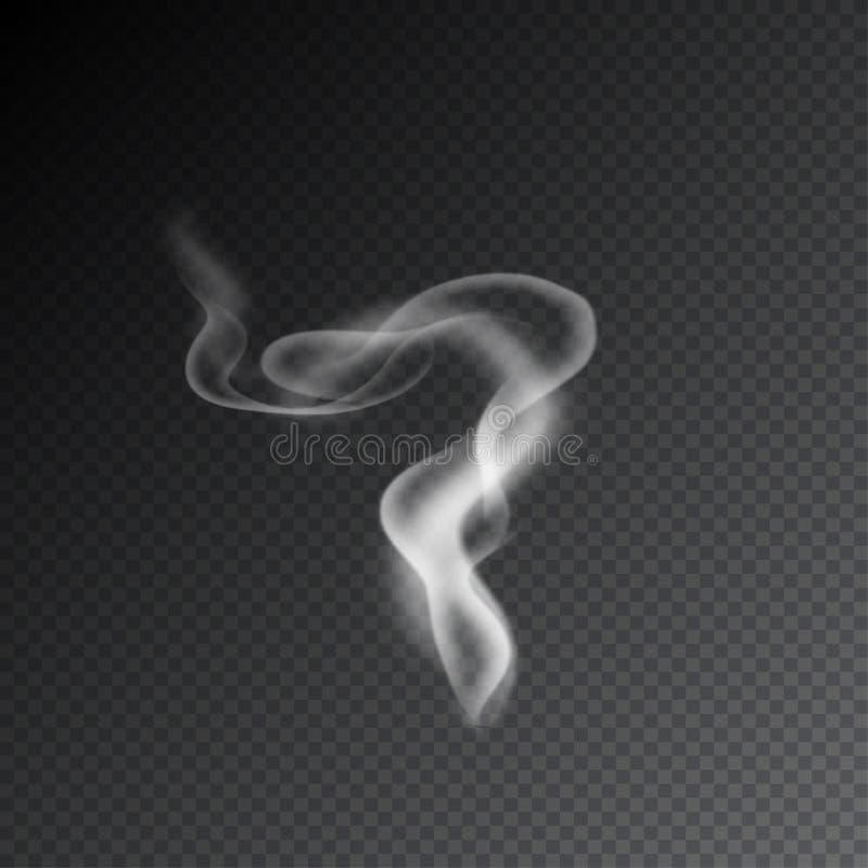 Smoke Vectors On Transparent Background. Stock Vector - Illustration of ...