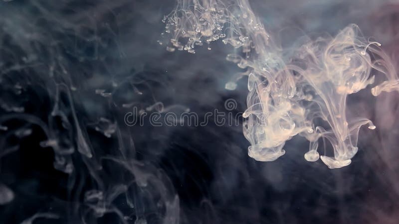 Smoke in Water Effect for Graphic Resources Stock Video - Video of ...