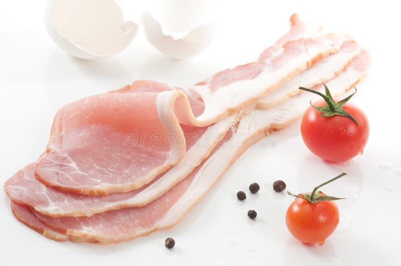 Smoked Back Rashers stock photo. Image of shell, rashers - 24291590
