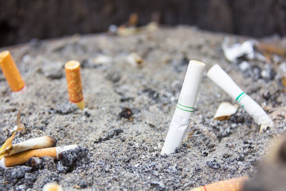 Smoked cigarettes stock image. Image of lung, blue, cough - 86644105