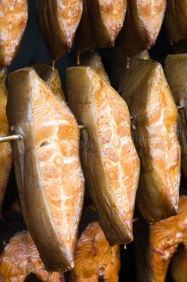 Smoked fish stock image. Image of filet, smoker, food - 15418275