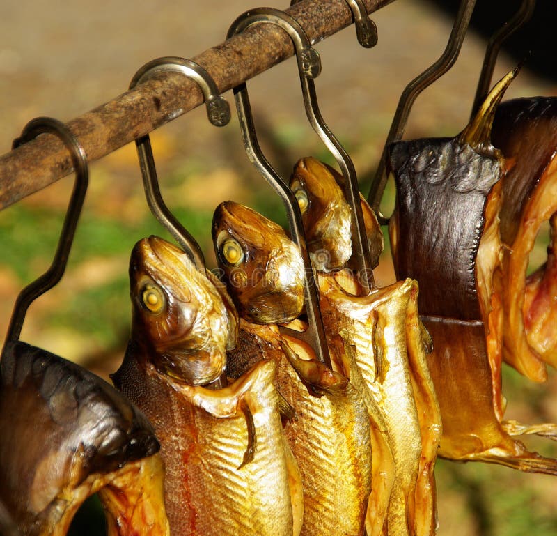 Smoked fish stock image. Image of carp, food, fish, cure - 7826355