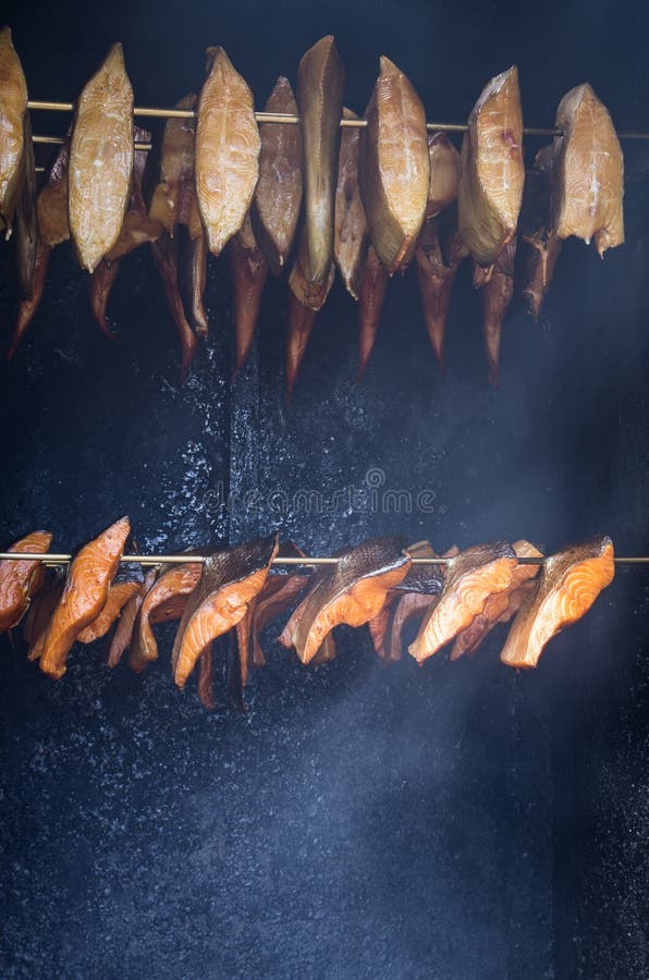 Smoked fish stock image. Image of black, halibut, imperishable - 34301765