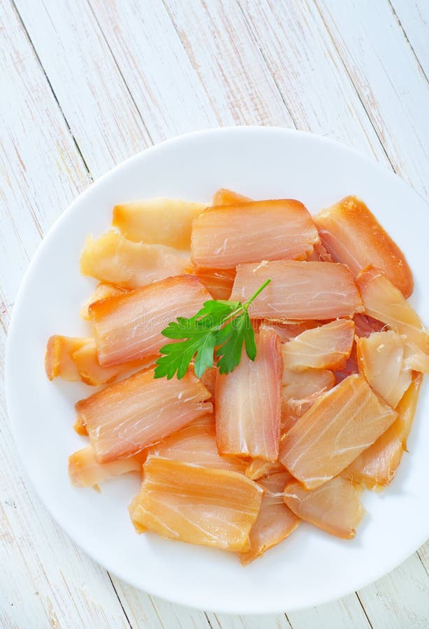 Smoked fish stock photo. Image of cuisine, green, isolated - 35384068