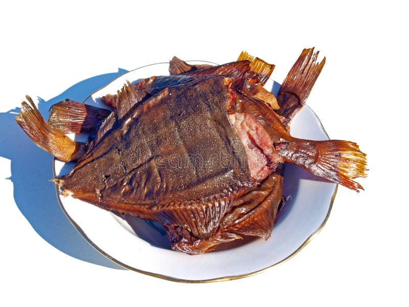 Smoked flatfish stock photo. Image of close, flatfish - 39128172